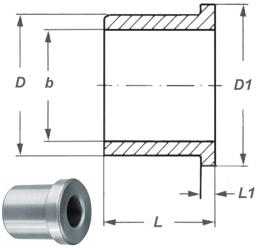 Buchsen und Hülsen Stahl, Stahlhaus24
